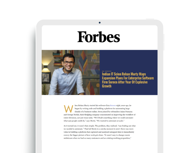 Soroco - Discovering How The World Works | Process Intelligence